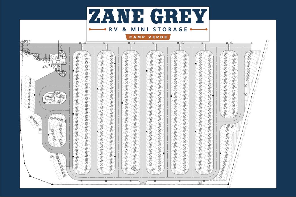 Site Map - Zane Grey RV & Mini Storage